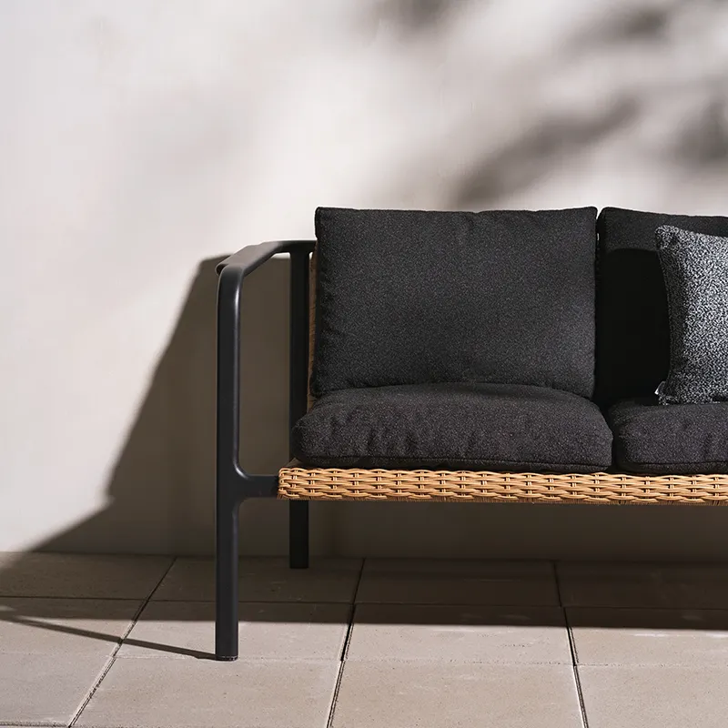 Motty 2-Sitzer-sofa schwarz / Teddy black Brafab | Kaufen Sie Ihre ...
